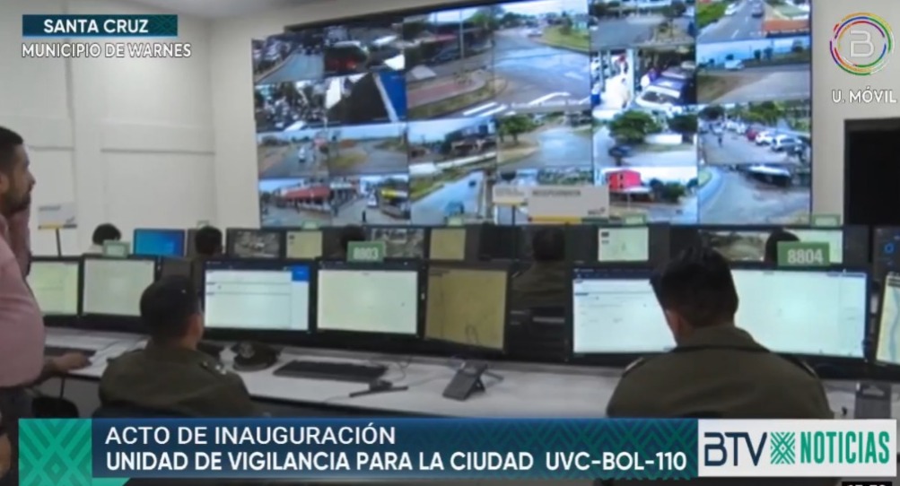 Warnes cuenta con 65 cámaras de vigilancia y un moderno centro de ...
