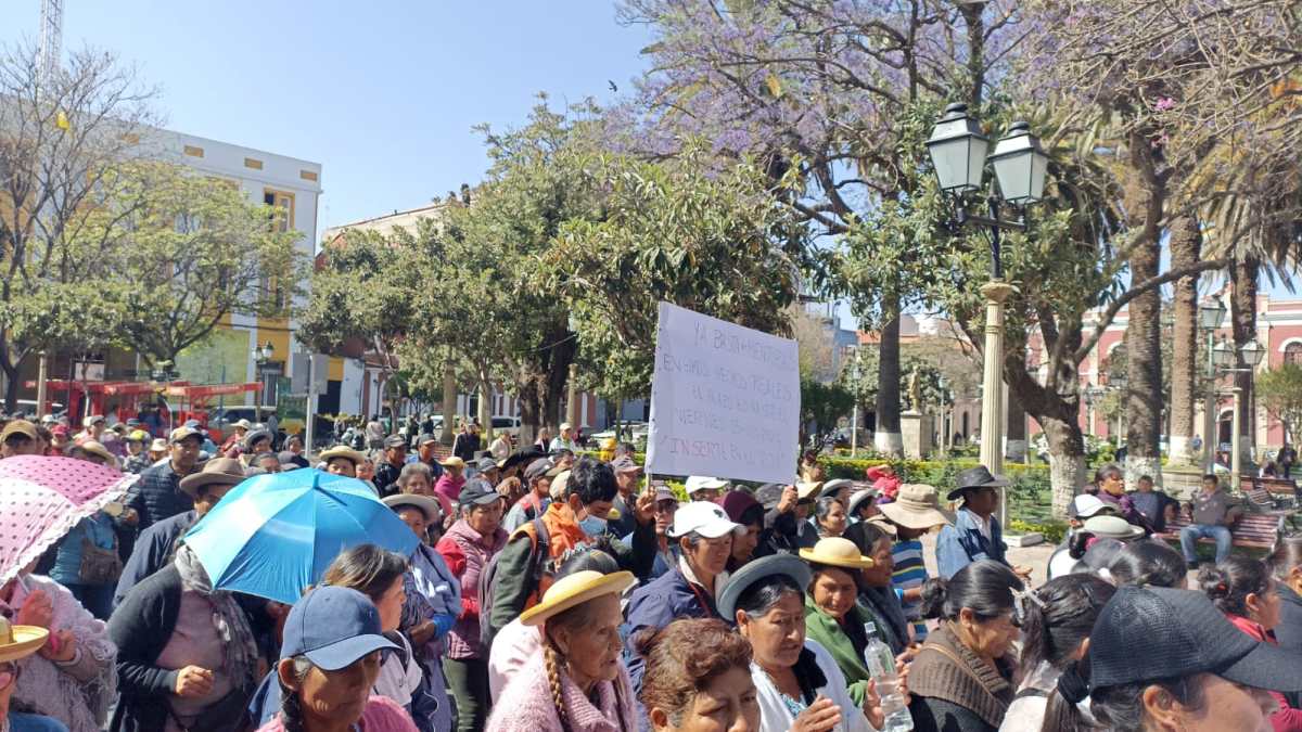 Regantes de Tarija se unirán a medidas de presión nacional en el caso ...