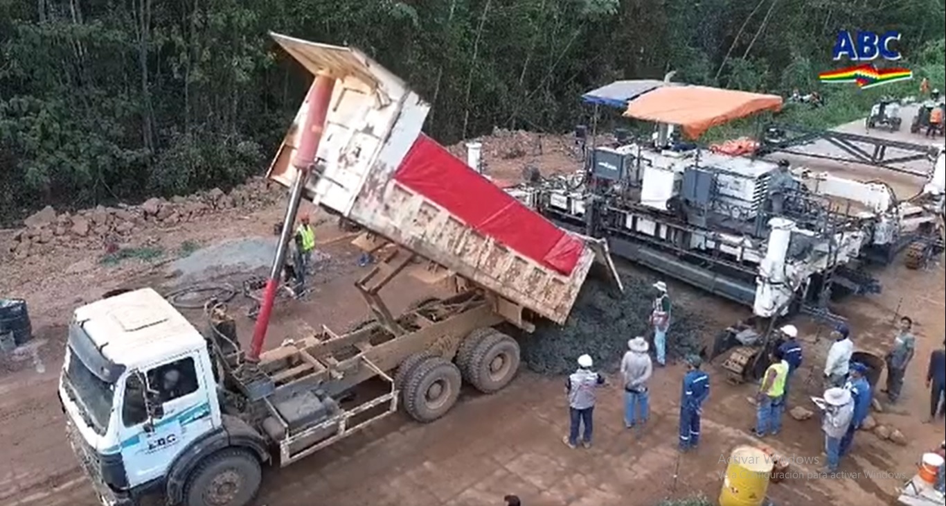 ABC reactiva trabajos en el tramo Puerto Rico – El Sena | La Voz de Tarija