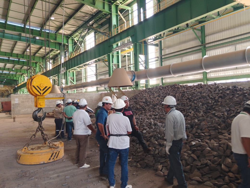 Comité Cívico de Puerto Suárez califica de “colosa” a la Siderúrgica ...